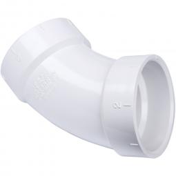 Genova PVC DWV 45° Sanitary Elbow - Union Grove, WI - Union Grove ...